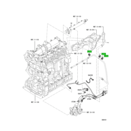 Mitsubishi FUSO® Truck Parts | Fuel | Fuel Return Hose