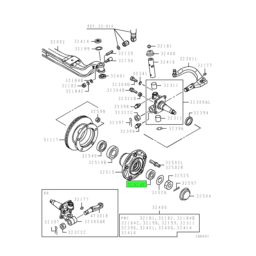 Mitsubishi FUSO® Truck Parts | Axle | Front Axle Hub And Drum