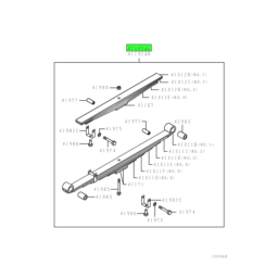 Mitsubishi FUSO® Truck Parts | Rear Suspension | Rear Suspension