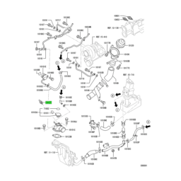 Mitsubishi FUSO® Truck Parts | Cooling | Water Pipe And Thermostat