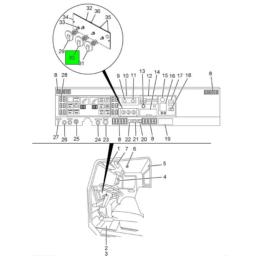 Navistar International® Truck Parts | Cab | Knob