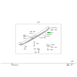 Mitsubishi FUSO® Truck Parts | Rear Suspension | Rear Suspension