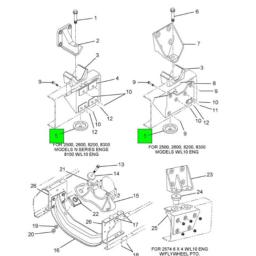 Navistar International® Truck Parts | Engine | Mounting | Insulator