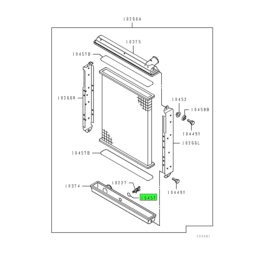 Mitsubishi FUSO® Truck Parts | Cooling | Radiator