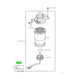 Mitsubishi FUSO® Truck Parts | Fuel | Fuel Filter And Hose | Source One ...