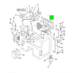 Navistar International® Truck Parts | Cab | Window