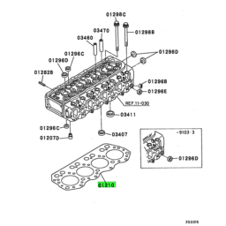 Mitsubishi FUSO® Truck Parts | Engine | Cylinder Head | Source One ...