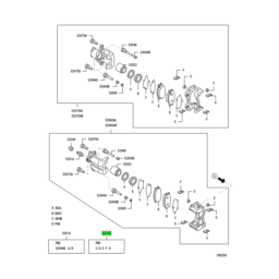 Mitsubishi FUSO® Truck Parts | Components | Pad Kit | Source One Parts ...