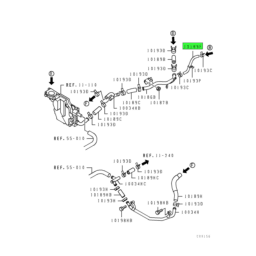 Mitsubishi FUSO® Truck Parts | Cooling | Water Pipe And Thermostat