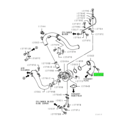 Mitsubishi FUSO® Truck Parts | Intake and Exhaust | Turbocharger