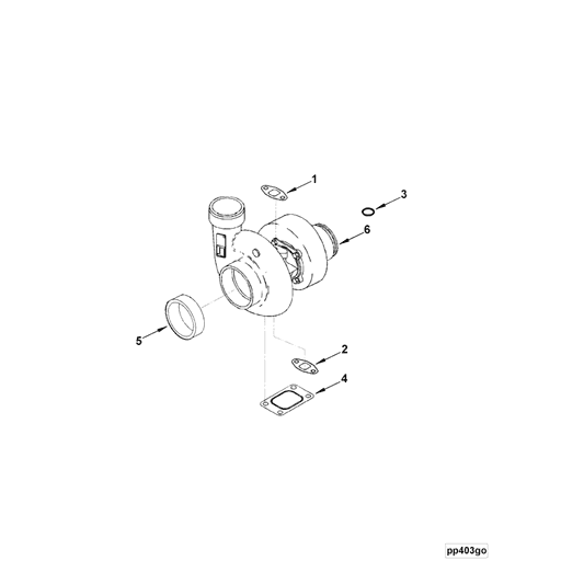 3803257 Cummins | Turbocharger Repair Kit | Source One Parts Center
