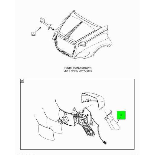 2525703C1 Navistar International | Left Hand Arm Cover | Source One ...