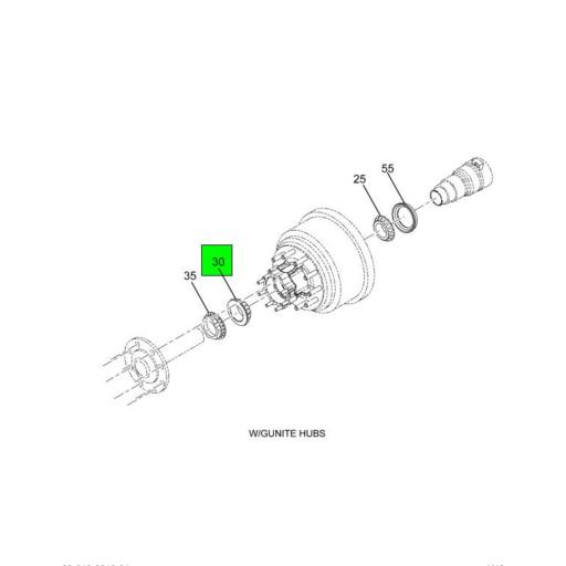 3628357C91 Navistar International | Rear Outer Wheel Bearing | Source ...