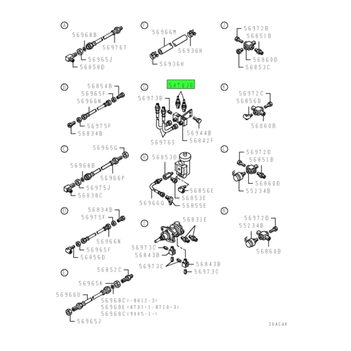 MC840210 Mitsubishi FUSO | Brake Low Pressure Switch | Source One Parts ...