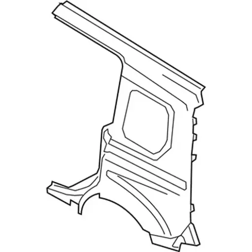 DT1Z6127841A Ford | Quarter Panel Body Side - Left Rear Outer Series ...