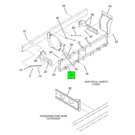3526373C3 Navistar International | Front Skirt Assembly | Source One ...