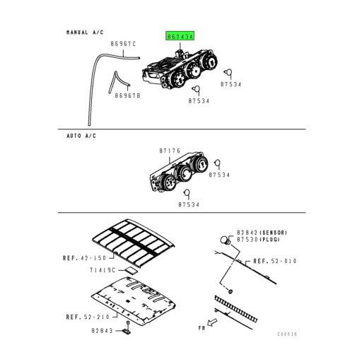 MK582600 Mitsubishi FUSO | Heater Controller Assembly | Source One ...