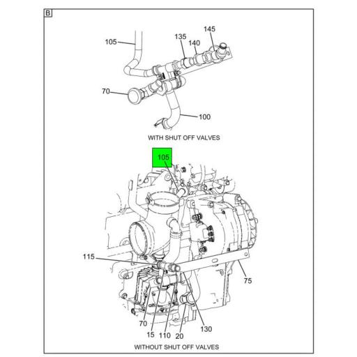 6085381C91 Navistar International | Pipe Assembly Fluid Supply I6 ...