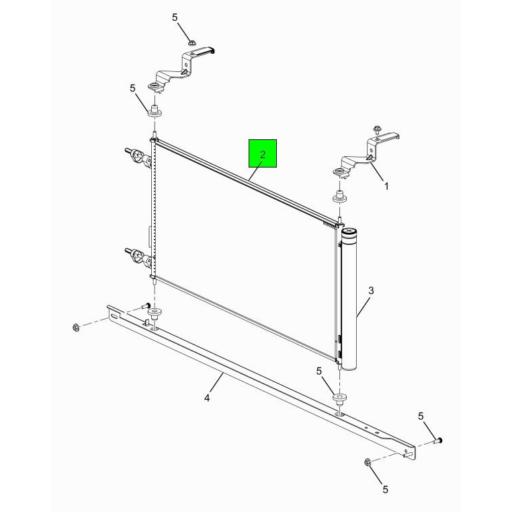 2519439C1 Navistar International | Air Conditioning Condenser IRD ...