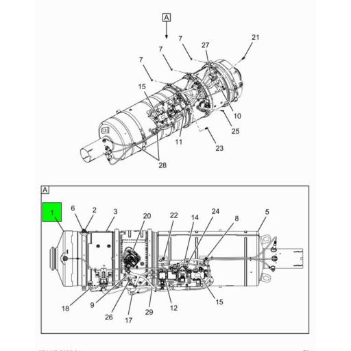2522075C1 Navistar International | Diesel Oxidation Catalyst Inlet ...