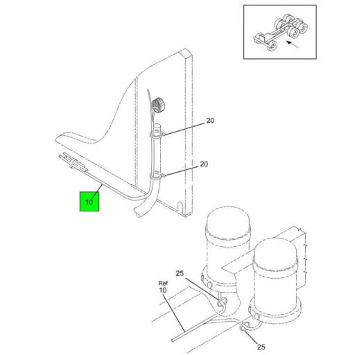 3533607C91 Navistar International | HARNESSCABLE ASM BW AIR DRYER ...