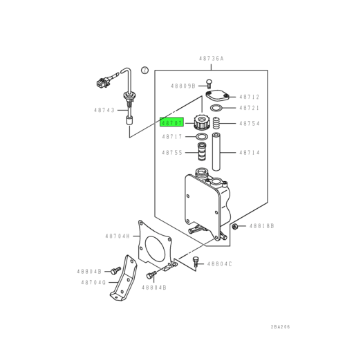 MK363066 Mitsubishi FUSO | Power Steering Oil Reservoir Cap | Source ...