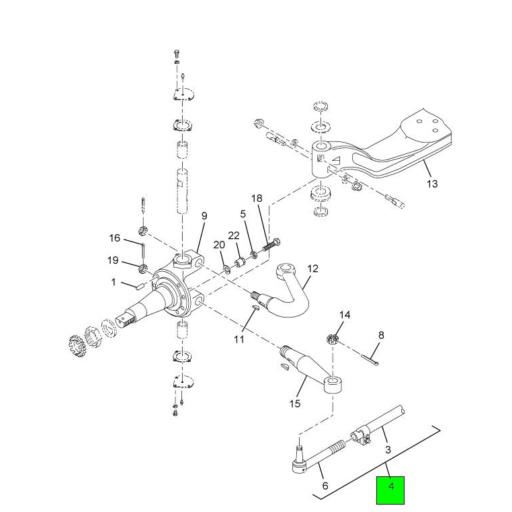 2512817C91 Navistar International | Tie Rod Tube and Tie Rods | Source ...