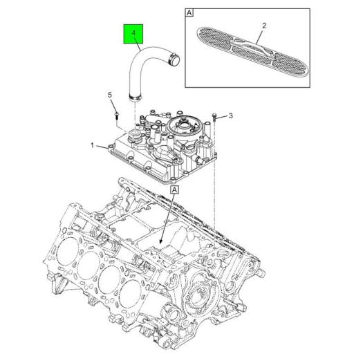 1886250C2 | Navistar International® | HOSE ASSEMBLY COOLANT RETURN W ...