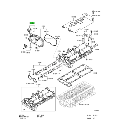 MK667123 Mitsubishi FUSO | Engine Oil Filler Cap Assembly | Source One ...