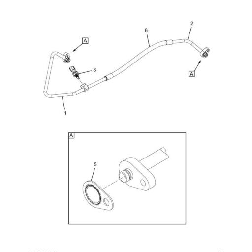 4061199C96 Navistar International | Air Conditioning Hose Compressor to ...