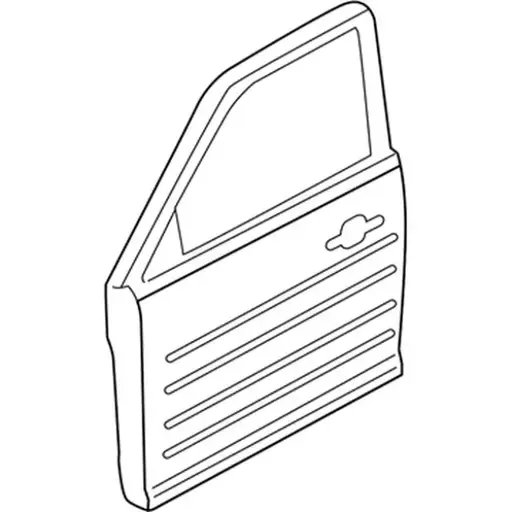 AA8Z7420125B Ford | Door Shell - Left Front | Source One Parts Center