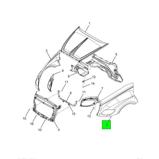 4046557C1 Navistar International | Left-Hand Hood Side Panel | Source ...