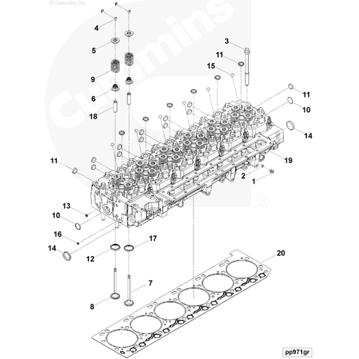 5255758 Cummins | Cylinder Head | Source One Parts Center