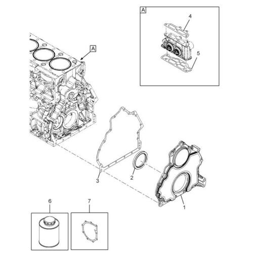3004725C97 Navistar International | Belt-Driven Front Cover Kit ...