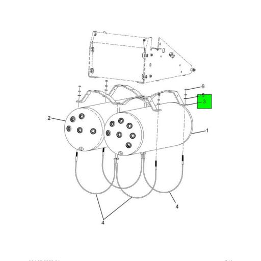 3996757C1 Navistar International | Tank Mounting Support Bracket ...