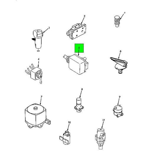 1694952C91 Navistar International | Control Modulator Cable with Fix ...