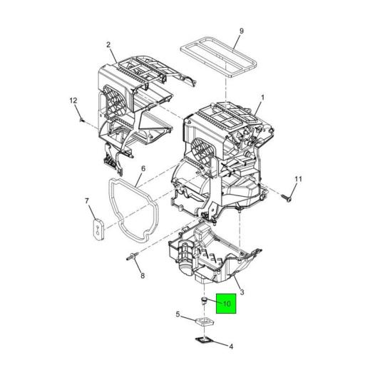 3839140C2 Navistar International | Drain Tube HVAC Air Inlet | Source ...