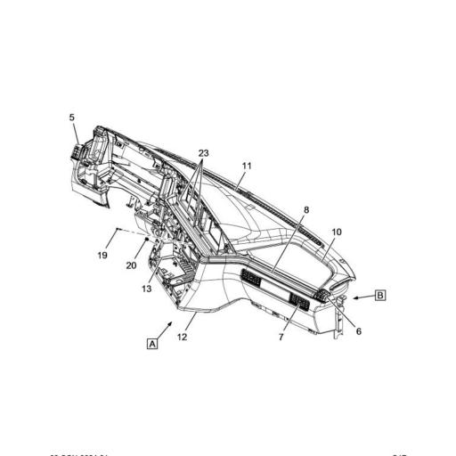 3765102F97 Navistar International | Driver Control Instrument Panel ...