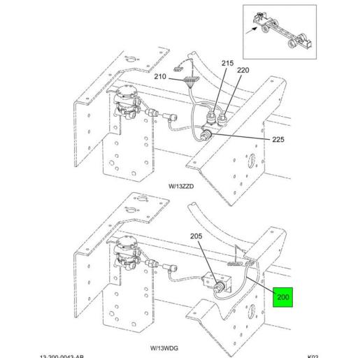 3574820C91 Navistar International | Electrical Harness Allison ...