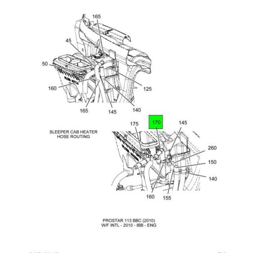 3860133C1 Navistar International | Tee 5/8 Inch Heater Hose | Source ...