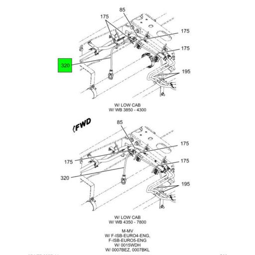 4100892C2 Navistar International | DEF Pressure Line Tube | Source One ...