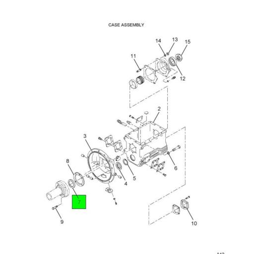 FUL4300204 Navistar International | Main Shaft Oil Seal | Source One ...