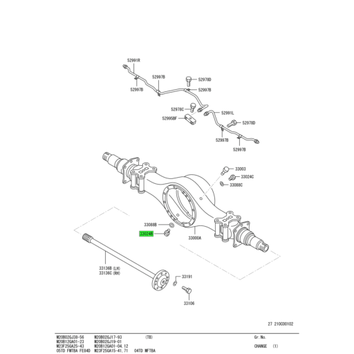 MF665007 Mitsubishi FUSO | Plug Rear Axle Housing | Source One Parts Center