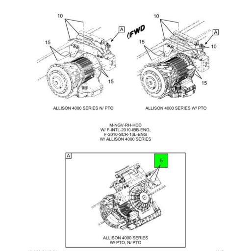 6010964C1 Navistar International | Transfer Case Plate Support | Source ...