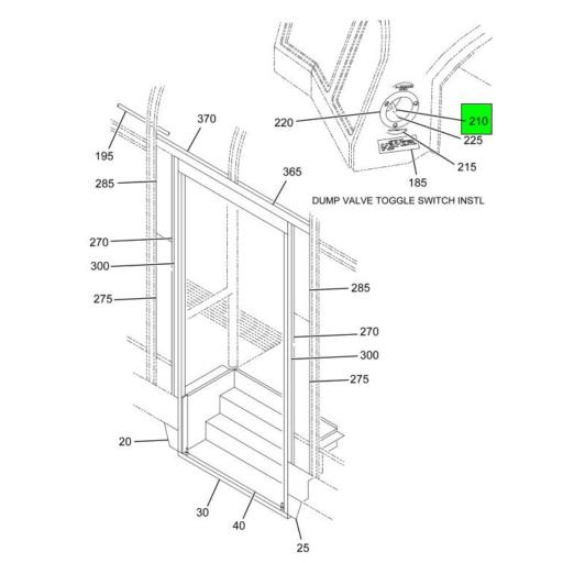 454996001 IC Bus | 2-Position Toggle Switch | Source One Parts Center