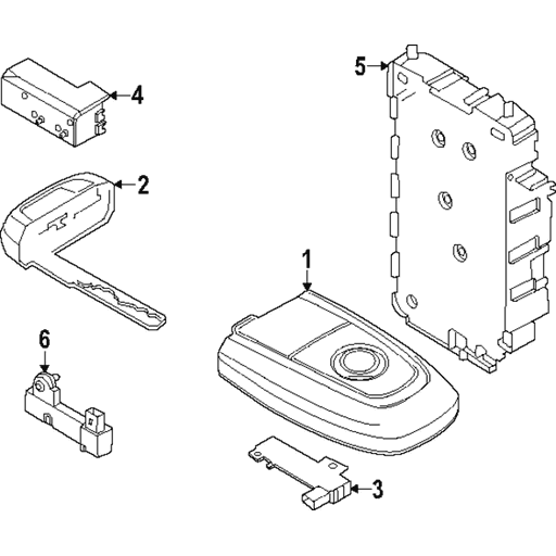 NU5Z15604BG Ford | Alarm/Keyless Lock System Kit Junction BLock SYSTE ...