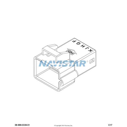3540613C1 Navistar International | Metri-Pack Female Connector Body ...