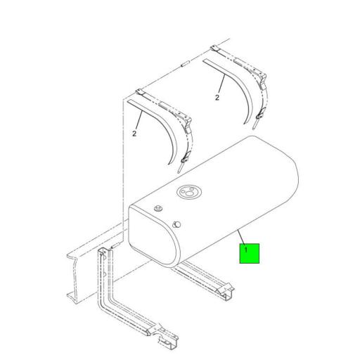 2588184C91 Navistar International | Fuel Tank 100 Gallon | Source One ...
