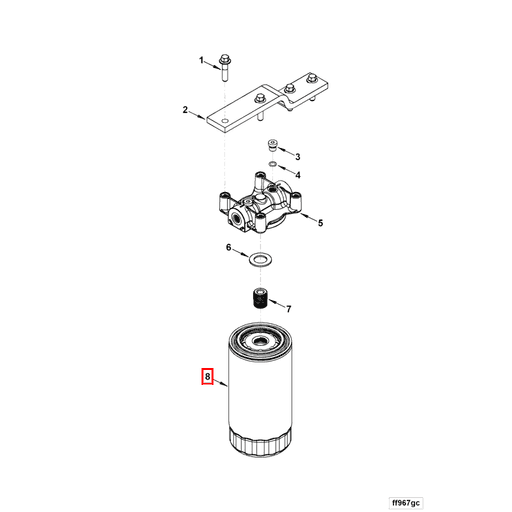 3978040 Cummins | Fuel Filter | Source One Parts Center
