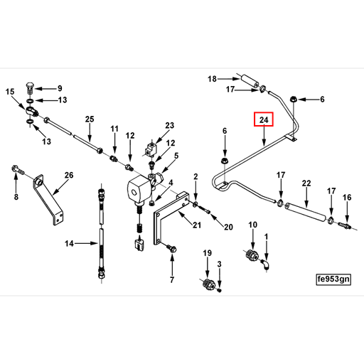 3922640 Cummins | Air Fuel Control Tube | Source One Parts Center
